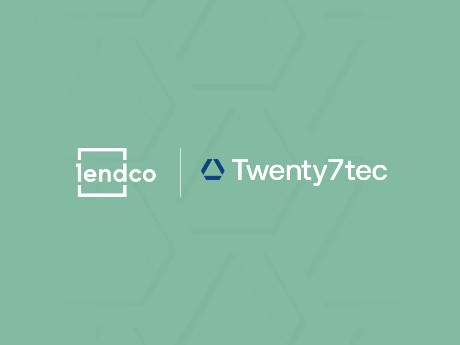 Twenty7Tec adds Lendco to SOURCE - Twenty7Tec